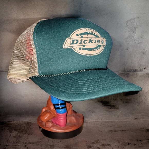 Dickies | Accessories | Vintage Dickies Screenprinted Trucker Snapback ...